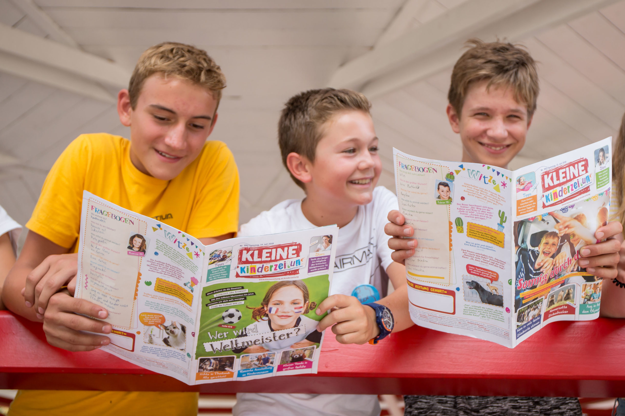 Reporterinnen und Reporter gesucht! - Kleine Kinderzeitung